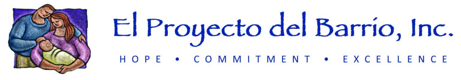 El Proyecto del Barrio Inc. logo - 2017 - Spiritt Family Services